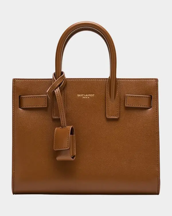 Saint Laurent Sac De Jour Nano Top-handle Bag - Fox