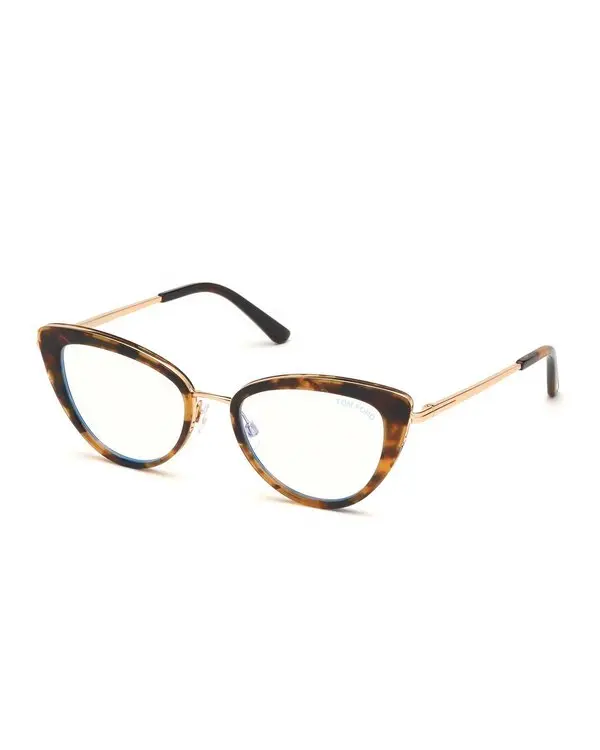 TOM FORD Cat-eye Optical Frames - Brown