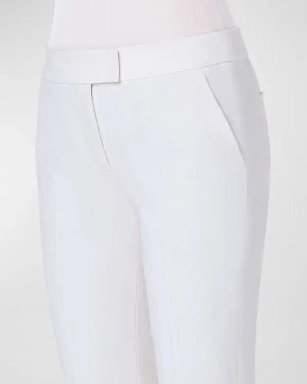 Akris Frankie Stretch-cotton Pants - Cream