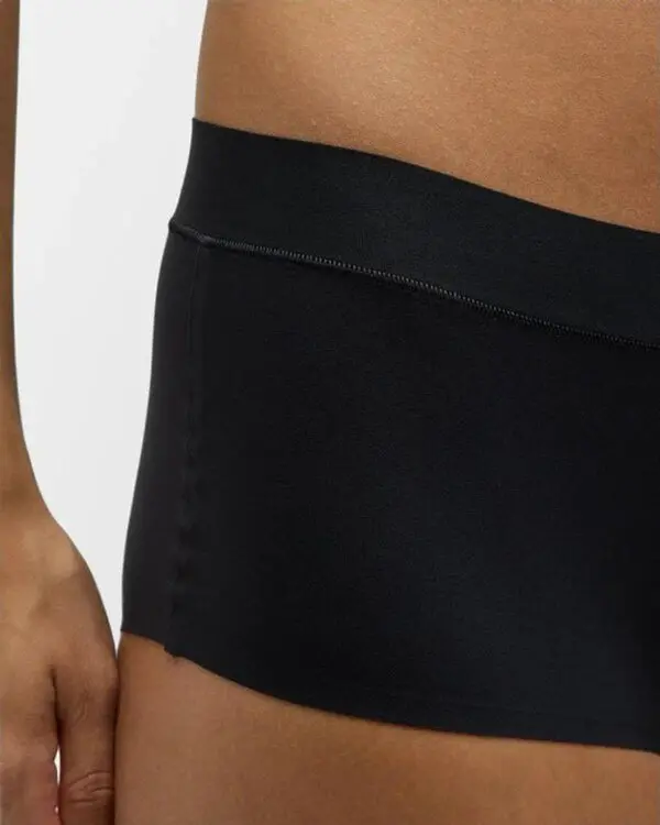 Chantelle Soft Stretch Boyshort Briefs - Black