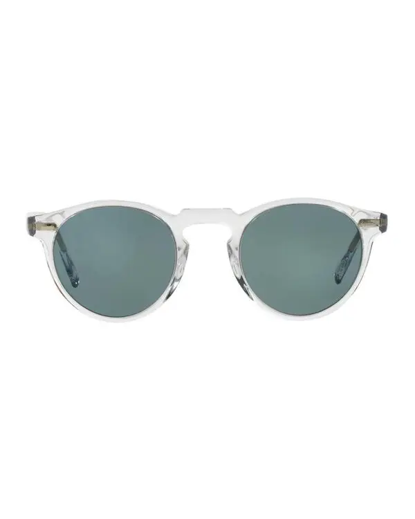 Oliver Spencer Apos;s Gregory Peck 47 Round Sunglasses