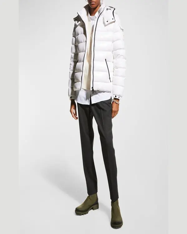 Moncler Bady Puffer Jacket - White