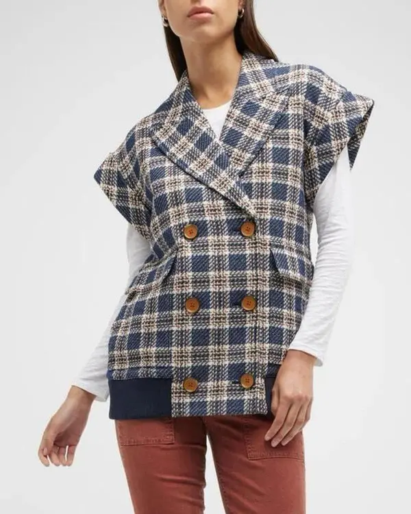 Veronica Beard Mason Long-sleeve T-shirt