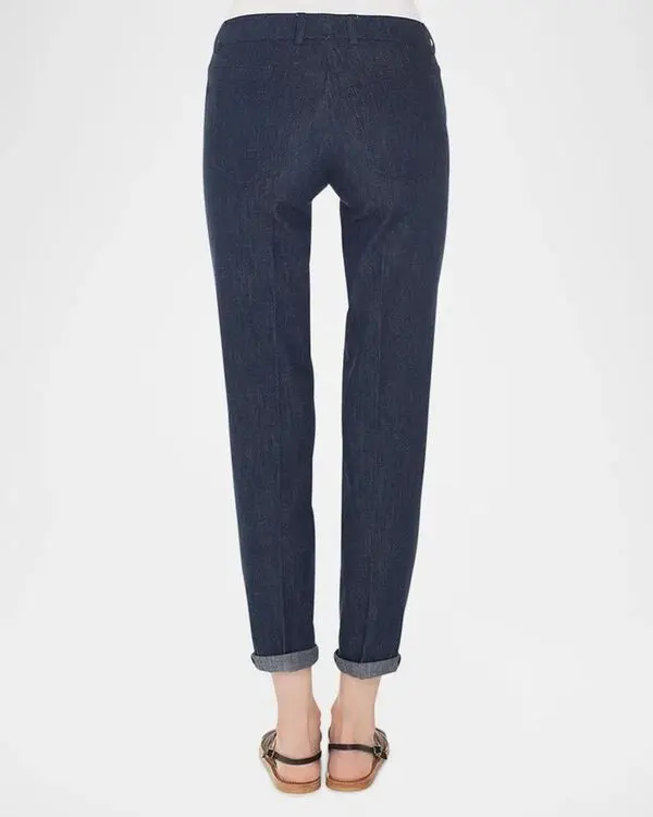 Akris Magda Pants - Dark Blue