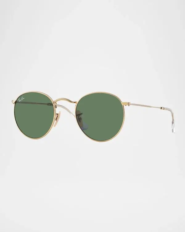 Ray-ban Round Metal Sunglasses - Green