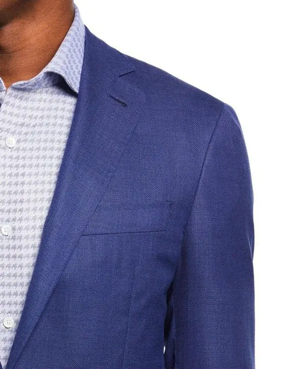 Canali 130s Wool Solid Blazer