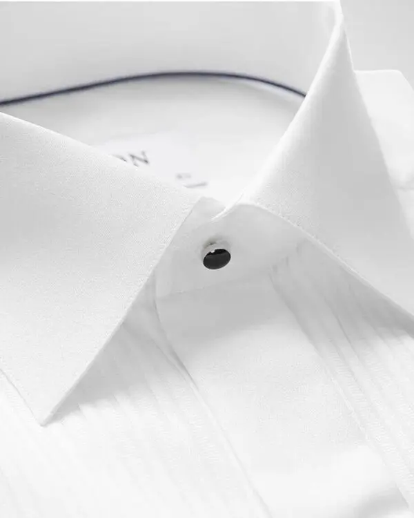 Eton Apos;s Slim-fit Pleated Bib Formal Shirt - White