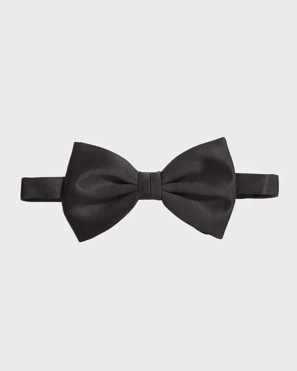 Brioni Satin Bow Tie