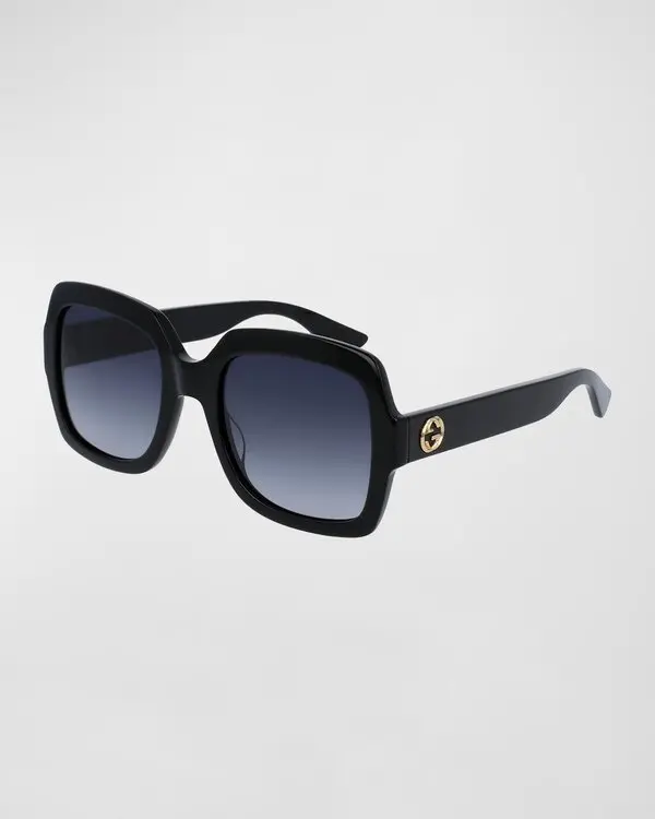 Gucci Oversized Rectangular Sunglasses