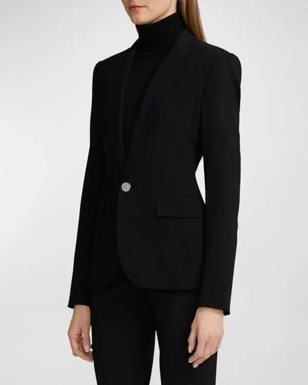 Ralph Lauren Parker Wool Jacket - Black