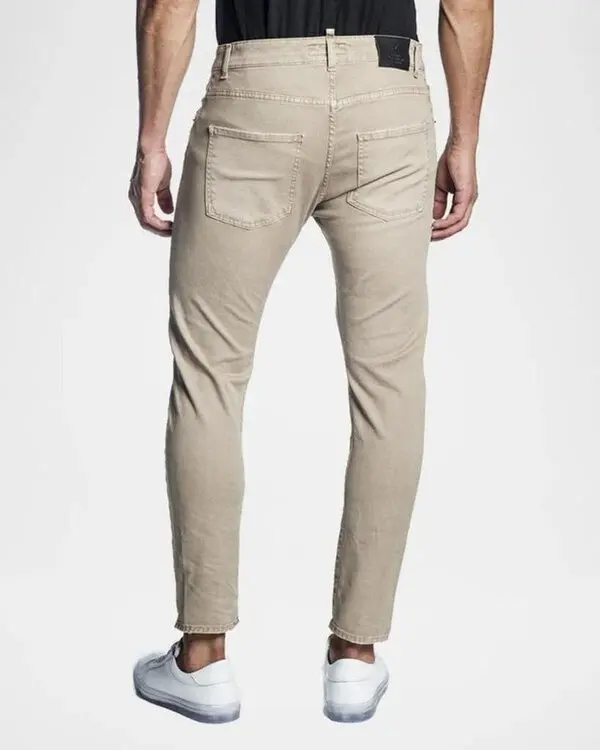 JARED LANG Skinny Jeans - Light Khaki