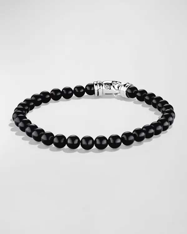 David Yurman Spiritual Bead Bracelet - Black Onyx