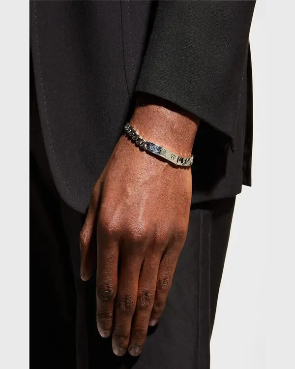Gucci Ghost Sterling Chain Bracelet - Silver | Editorialist