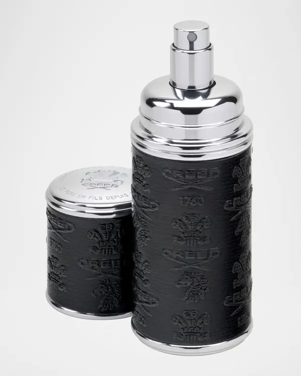 CREED 1.7 Oz. Deluxe Atomizer, Black With Silver Trim