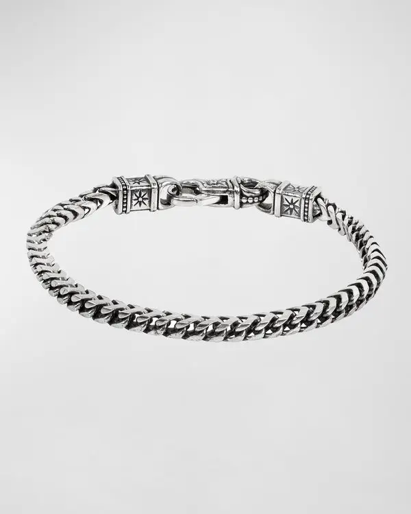 Konstantino Perseus Collection Sterling Chain Link Bracelet - Silver