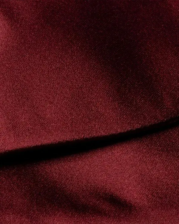 Eton Silk Satin Bow Tie - Med Red