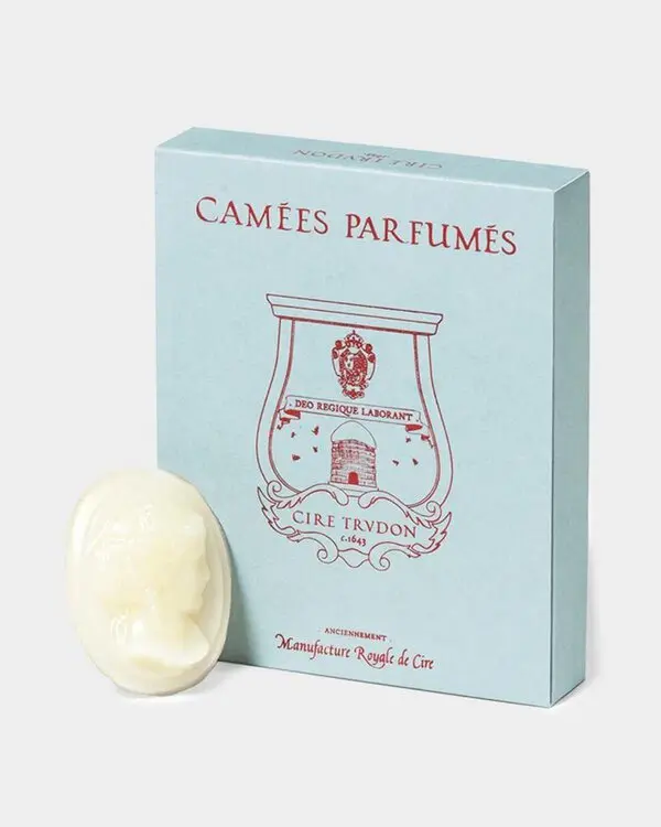 TRUDON Abd El Kader Scented Wax Cameos, Moroccan Mint Tea, Set Of 4 - One-color