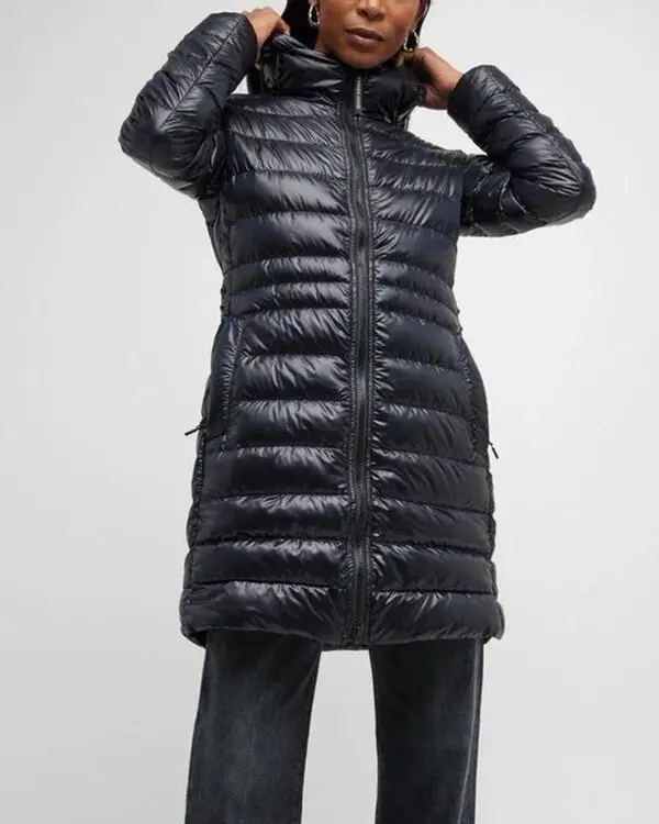 Canada Goose Cypress Hooded Down Jacket - Black