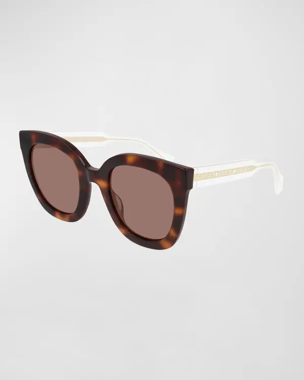 Gucci Acetate Square Sunglasses