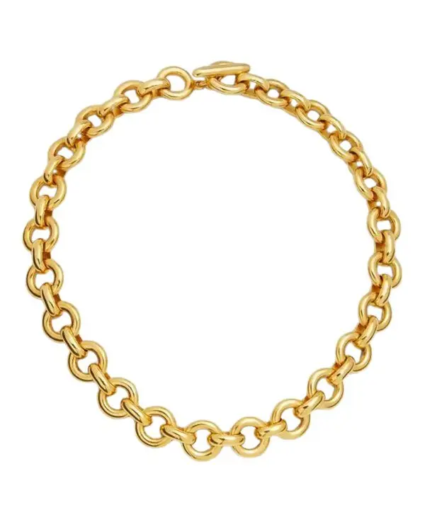 BEN-AMUN Round-link Chain Necklace - Gold
