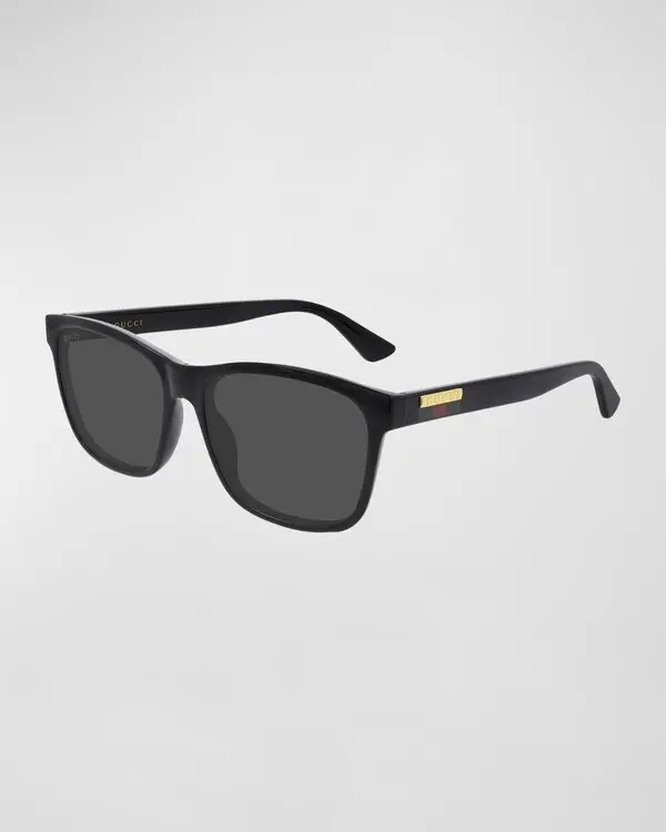 Gucci Rectangle Injection Sunglasses