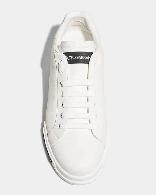 Dolce & Gabbana Portofino Low-top Sneakers - White