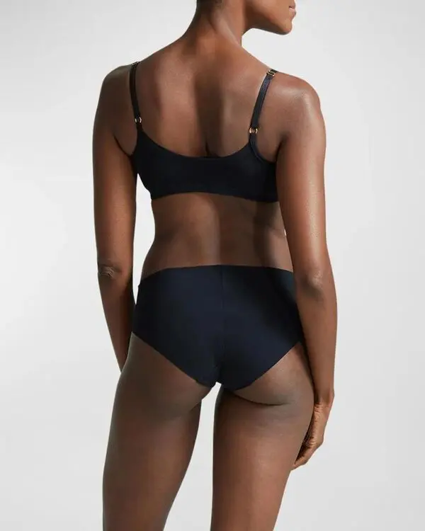 Commando Seamless Bikini Briefs - Black