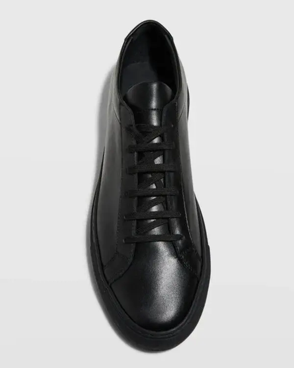 COMMON PROJECTS Achilles Leather Low-top Sneakers - Black