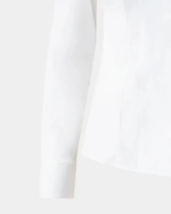 Akris Long-sleeve Poplin Blouse