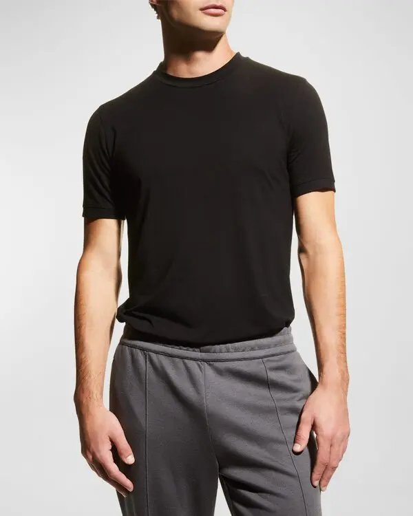 Emporio Armani Basic Crewneck T-shirt - Black