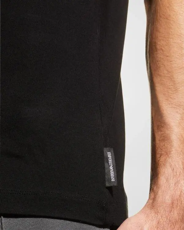 Emporio Armani Basic Crewneck T-shirt - Black