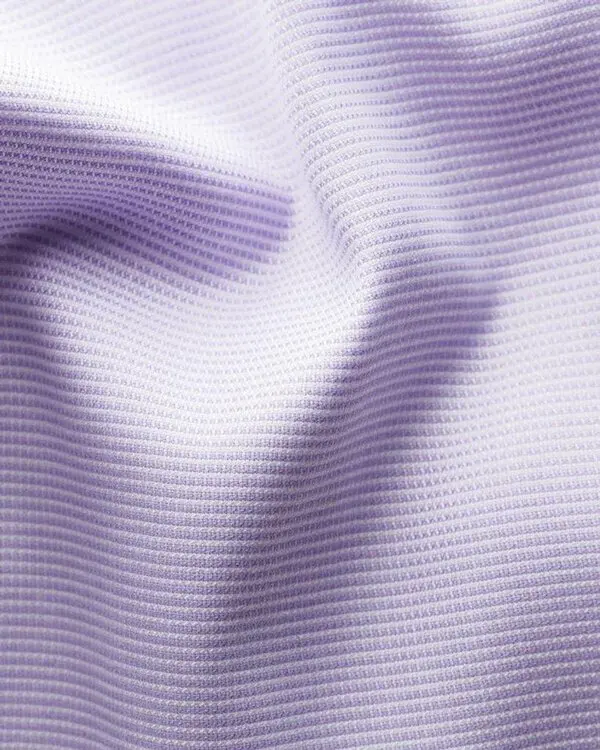 Eton Apos;s Contemporary-fit Houndstooth Dress Shirt - Purple