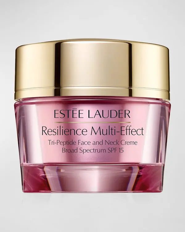 Estée Lauder Resilience Multi-effect Tri-peptide Face & Neck Cream Moisturizer Spf 15 For Normal/combination Skin - One-color