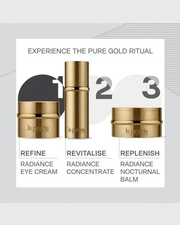 La Prairie Pure Gold Radiance Eye Cream 0.7 Oz - One-color