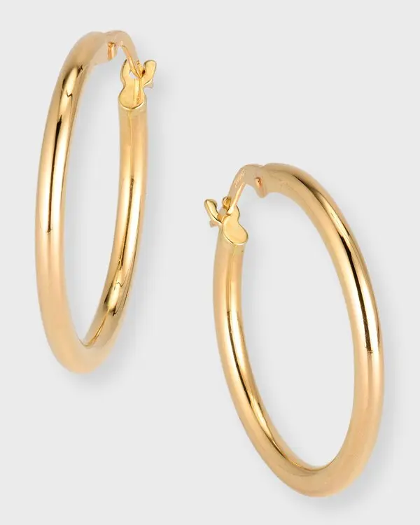 Roberto Coin 18k Gold Hoop Earrings - Yellow Gold