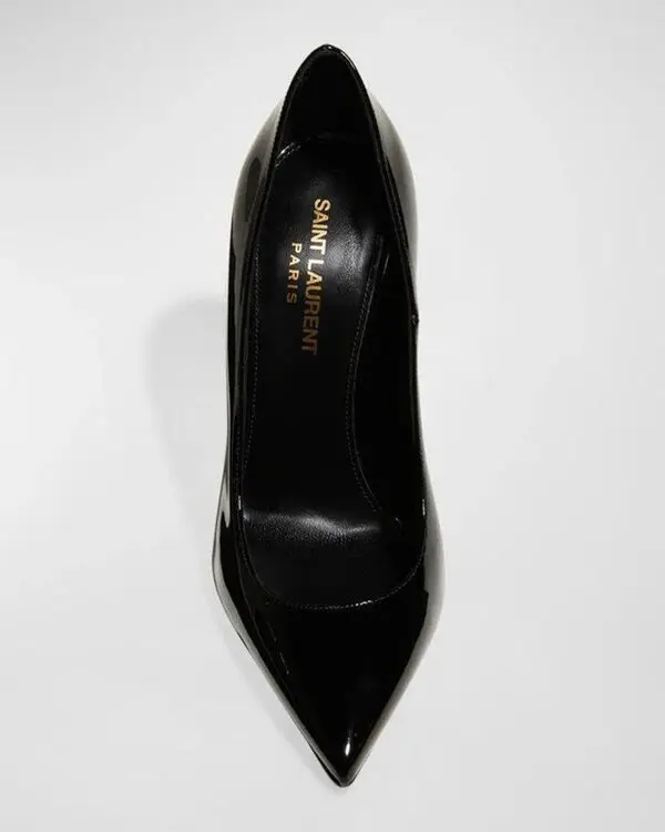 Saint Laurent 110mm Opyum Patent Leather Pumps