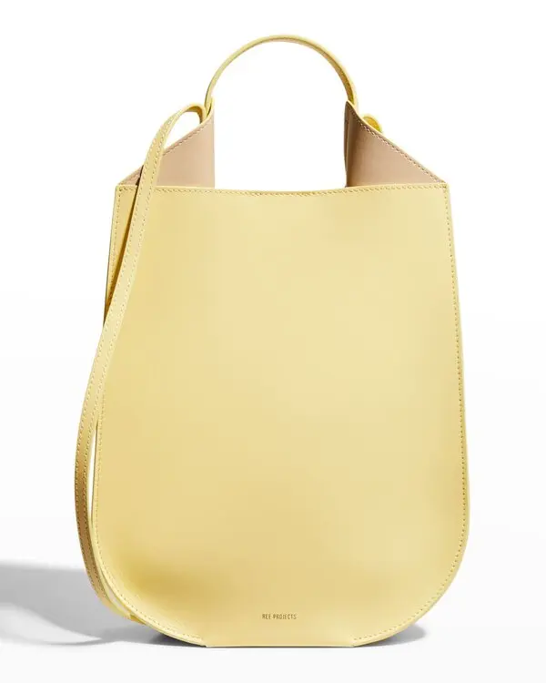 REE PROJECTS Helene Mini Leather Tote Bag