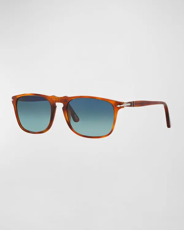 Persol Flat-top Square Sunglasses - Tortoise