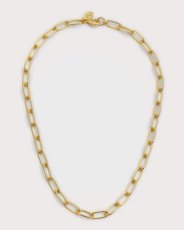 BEN-AMUN Oval-link Chain Necklace - Gold