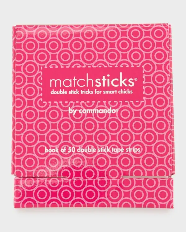 Commando Matchsticks® Double-stick Tape Strips - Clear