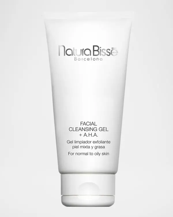 Natura Bissé Facial Cleansing Gel + Aha & Apos;s, 7 Oz