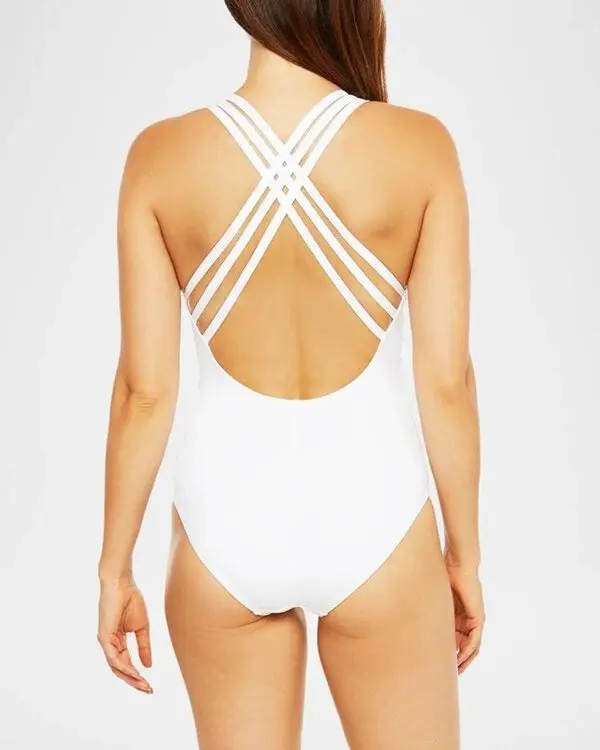 La Blanca Island Goddess One-piece Swimsuit - White