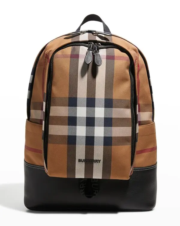 Burberry Jack Giant Check Backpack