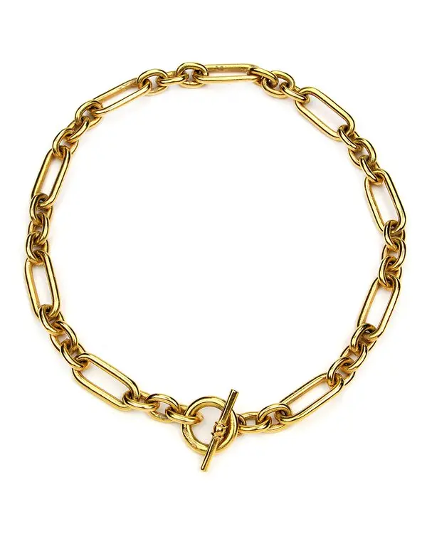 BEN-AMUN Chain-link Choker Necklace - Gold