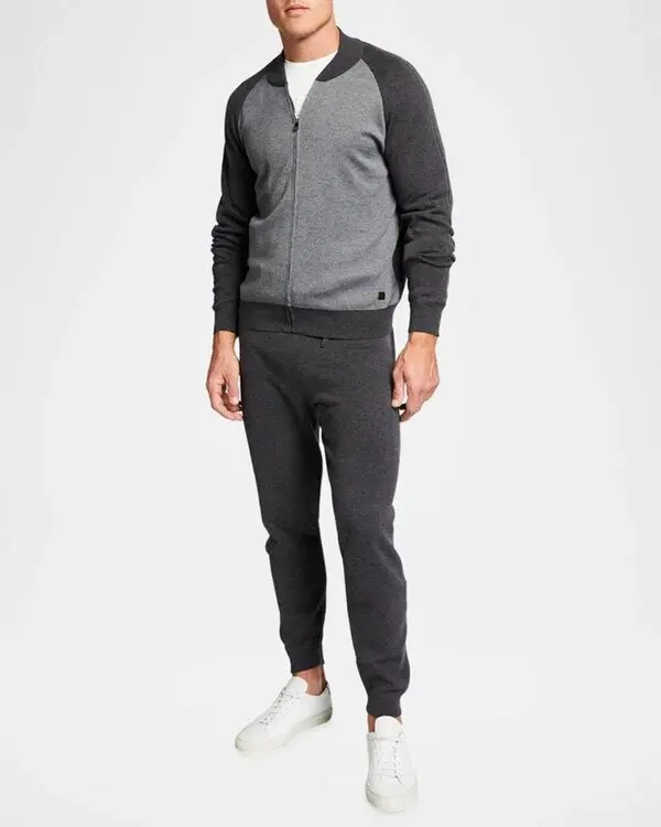 Corneliani Apos;s Solid Track Suit Pants