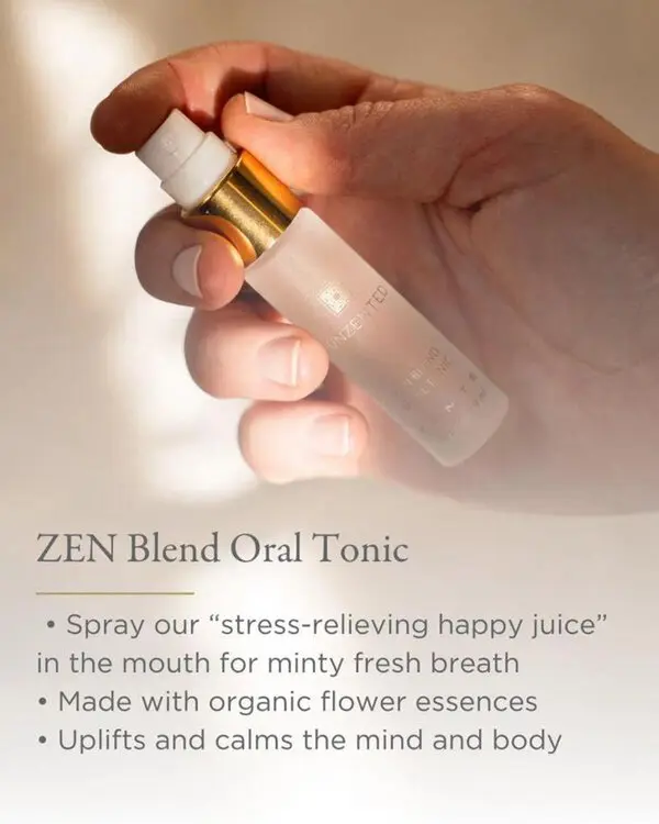 ZENTS 0.3 Oz. Unzented Zen Blend Oral Tonic Stress Relieving Happy Juice - One-color