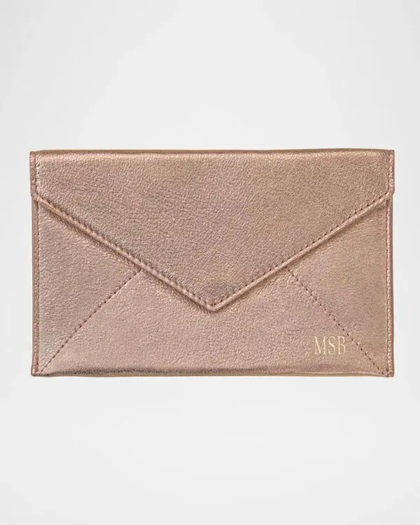 GRAPHIC IMAGE Medium Envelope Card Case - Rosegold
