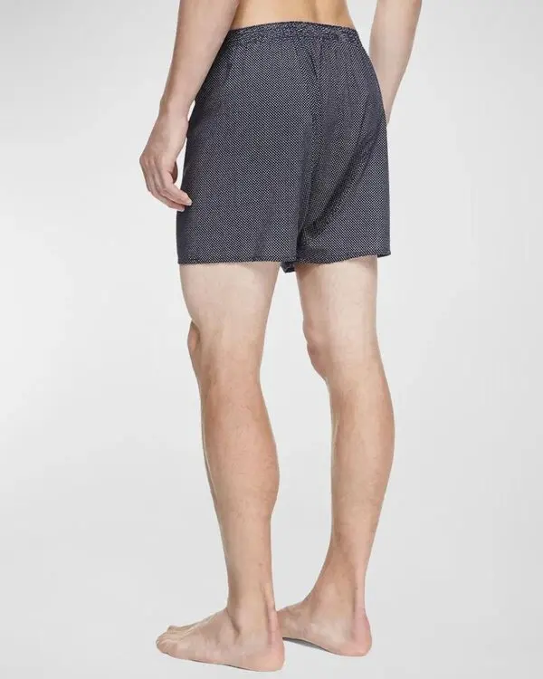 Derek Rose Apos;s Plaza Pindot Boxer Shorts