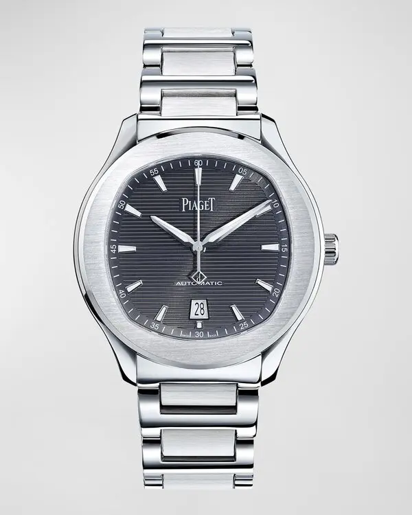 PIAGET Polo Date 42mm Automatic Watch - Stainless Steel