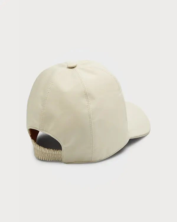 Loro Piana Windmate Storm System Baseball Cap - Ivory/Desert  display picture 2